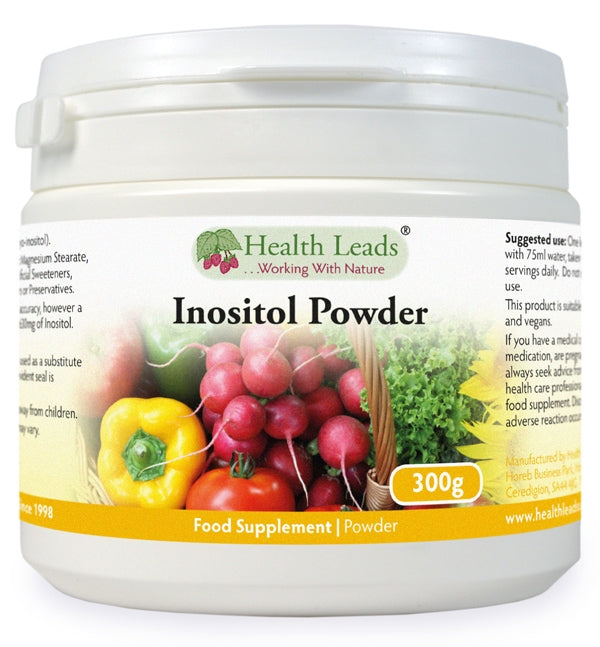 Inositol (Myo-Inositol) Powder 300g – Health Leads UK